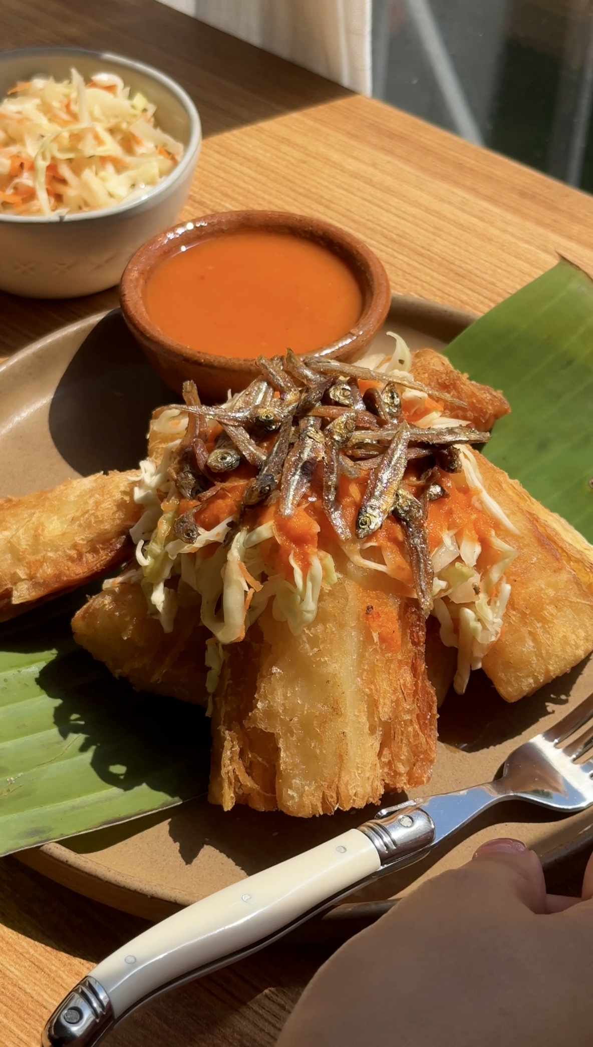 Salvadoran Yuca Frita Con Pepescas - thisisavocado_