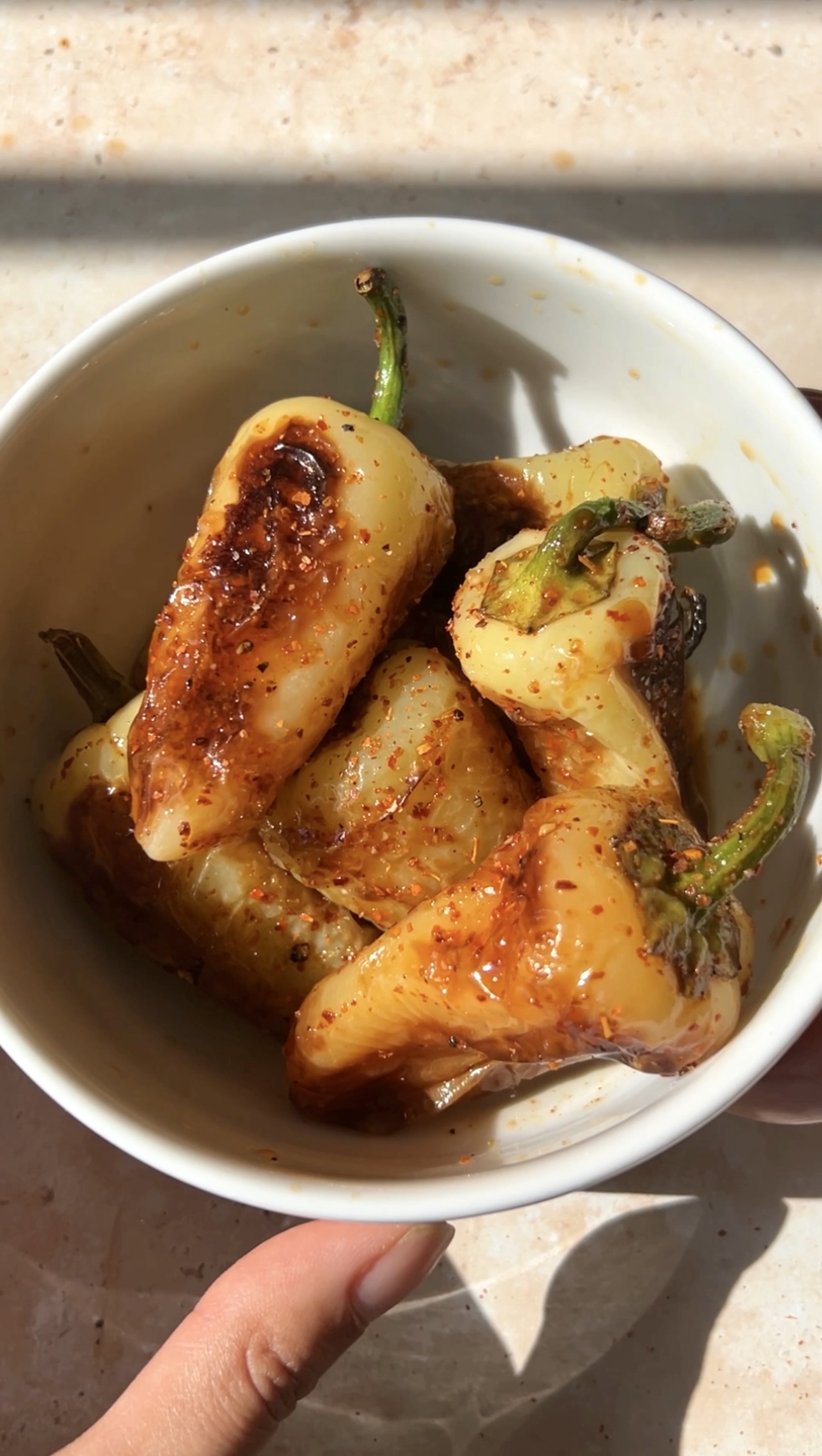 Chile Lime Seasoning Chiles Toreados - thisisavocado_